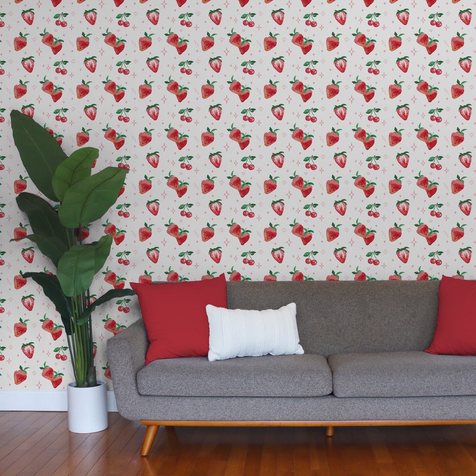 Blueberry Fizz | Dizzy With Excitement | DW/E – DW/E Wallpaper Collections